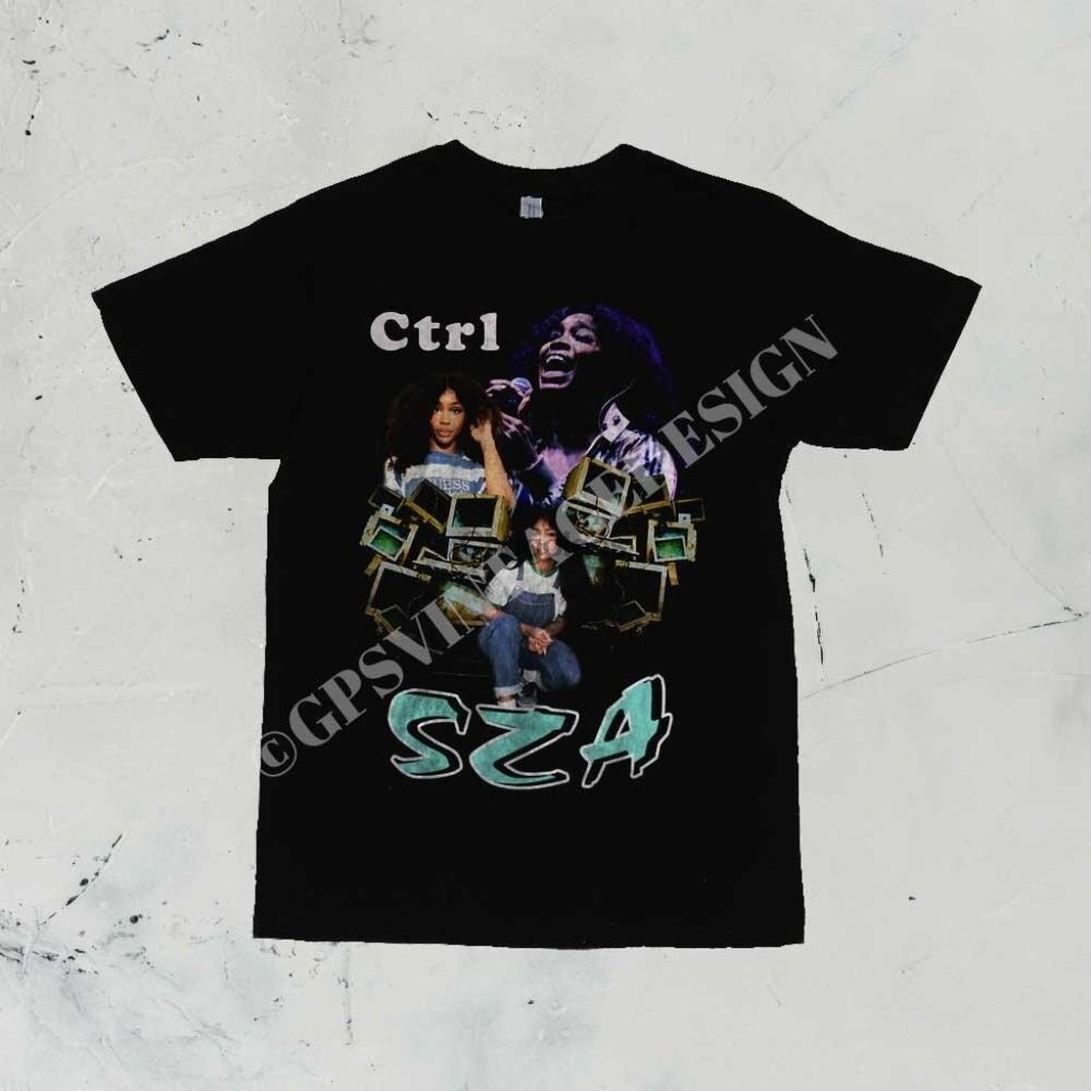 Sza 90s Vintage Inspired Rap Bootleg Retro Hip Hopr B… - Gem